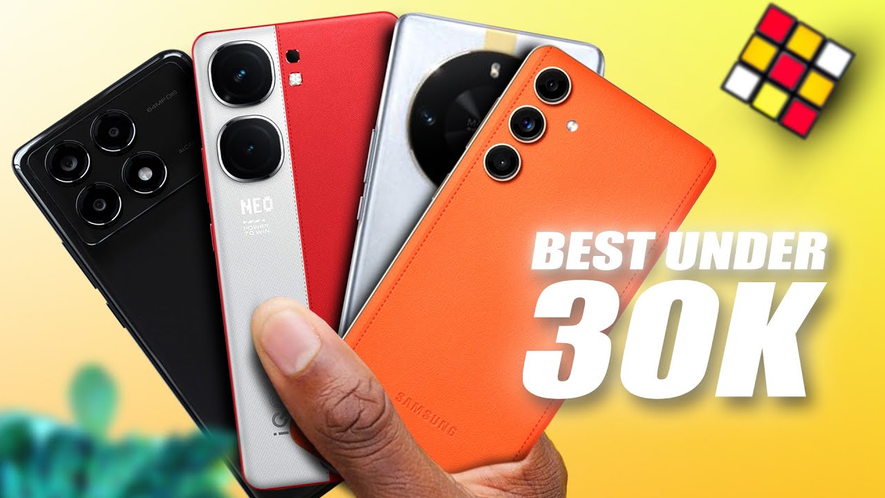Best 4 Smartphones Under 30K You Should Buy in 2024 - YouTube