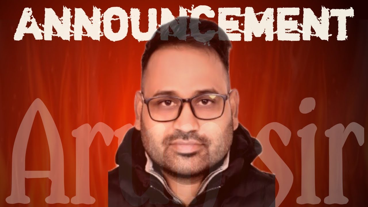 A Big Announcement By-Arun Sir for Class 10 & Class 12 Students|| Board ...