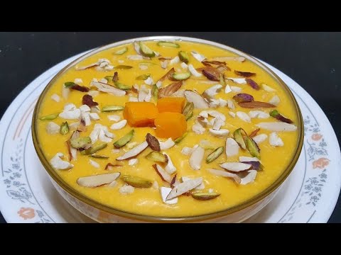 Mango basundi | मँगो बासुंदी by deeps kitchen marathi - YouTube