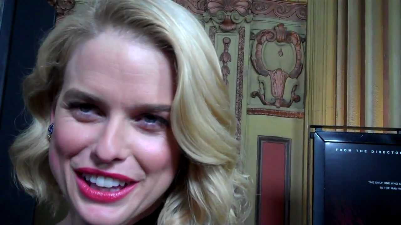 Alice Eve at L.A. special screening of 'The Raven' - YouTube