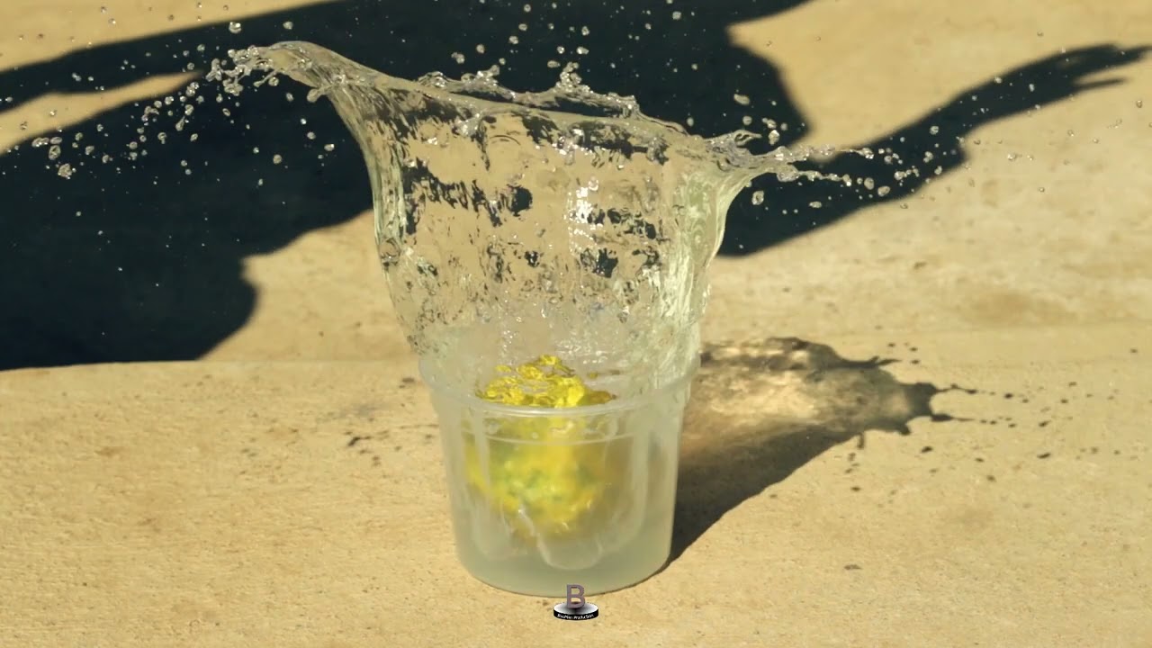 Slow motion art - YouTube