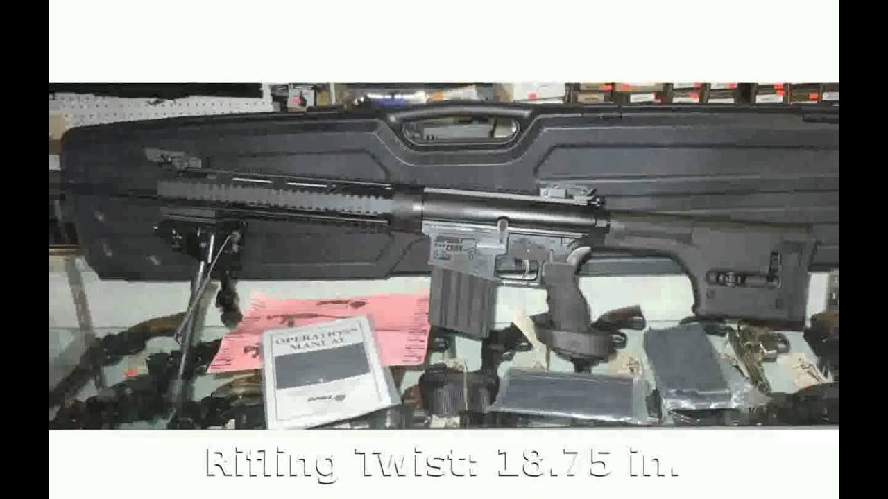 DPMS GII SASS .308 Winchester Rifle Specification, Details - YouTube