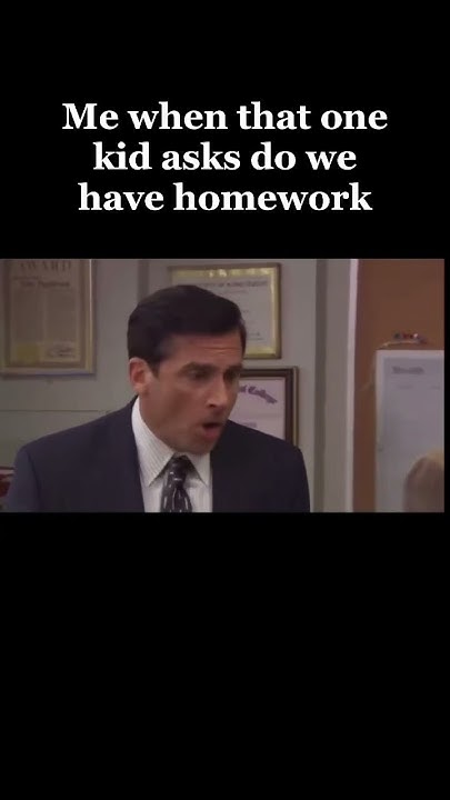 Me when that one kid asks do we have homework #shorts #shortsfeed # ...