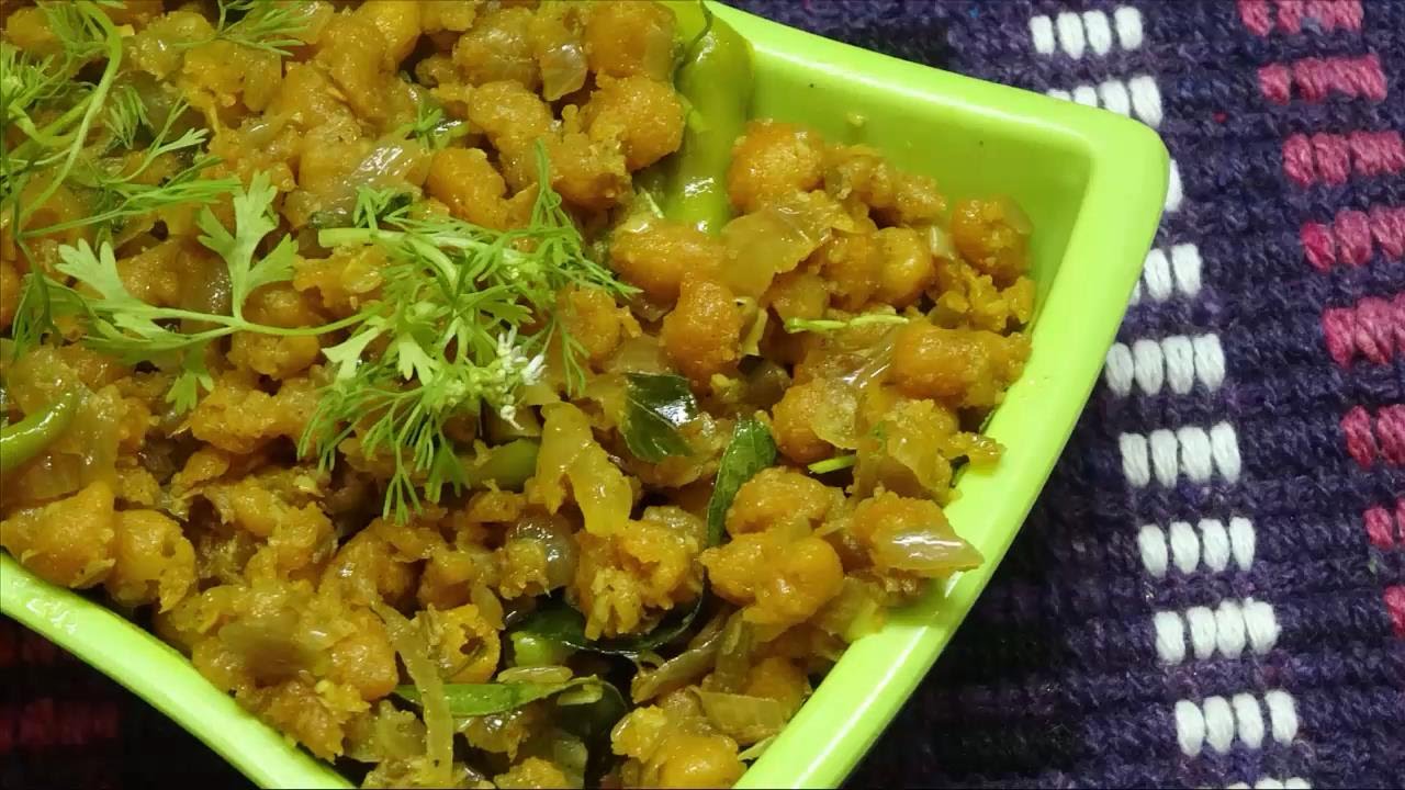 Boondi Curry - बूंदी भाजी -బూందీ కూర - YouTube