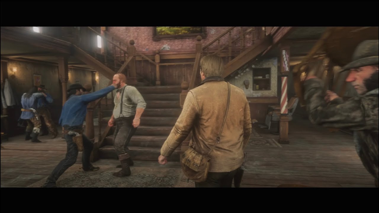 Red Dead Redemption 2 - Mission #8 - Americans at Rest (First-person ...