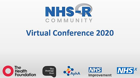 NHS-R Community Conference 2020: talks - YouTube