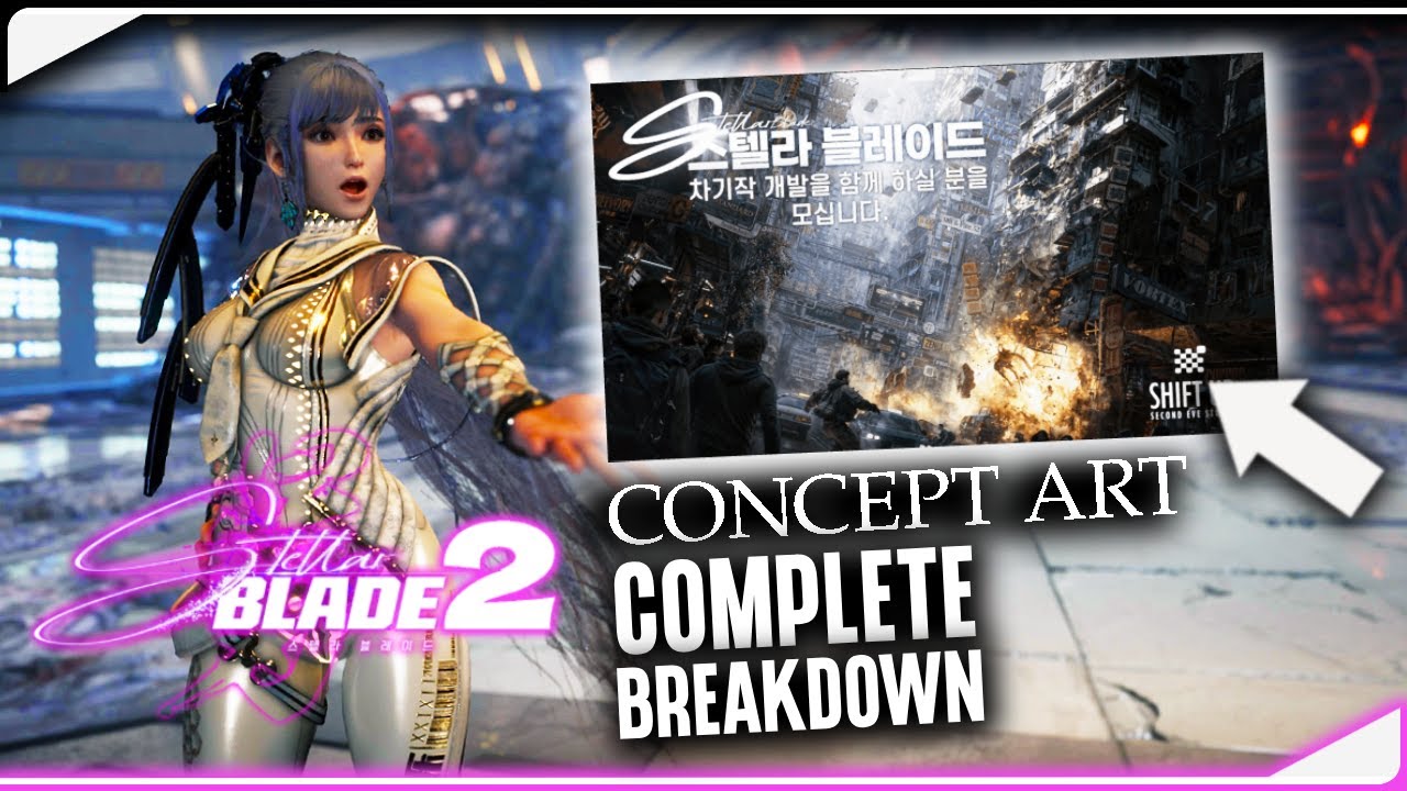 What the Concept Art Actually Means | Stellar Blade 2 - YouTube