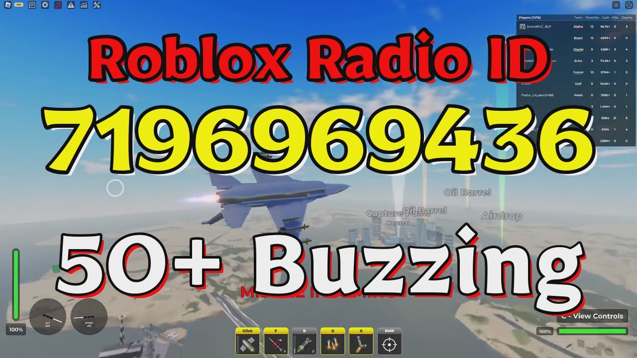 Buzzing Roblox Radio Codes/IDs - YouTube