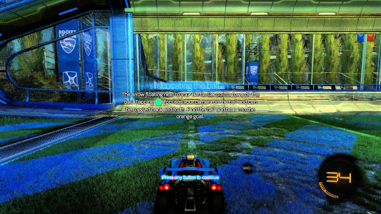 Rocket League - Basic Training Tutorial: Jump, Dodge, Rocket Boost ...