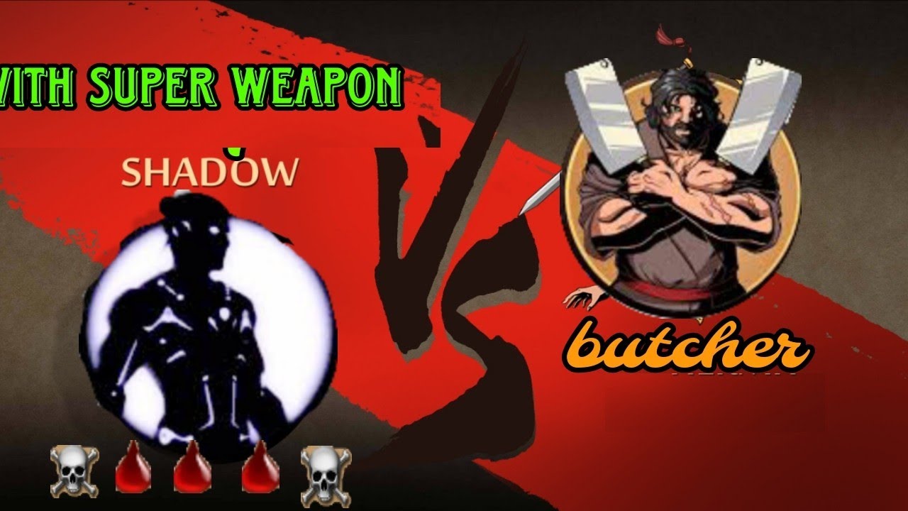 Shadow vs butcher Shadow fight 2 special edition gameplay EP #3 - YouTube