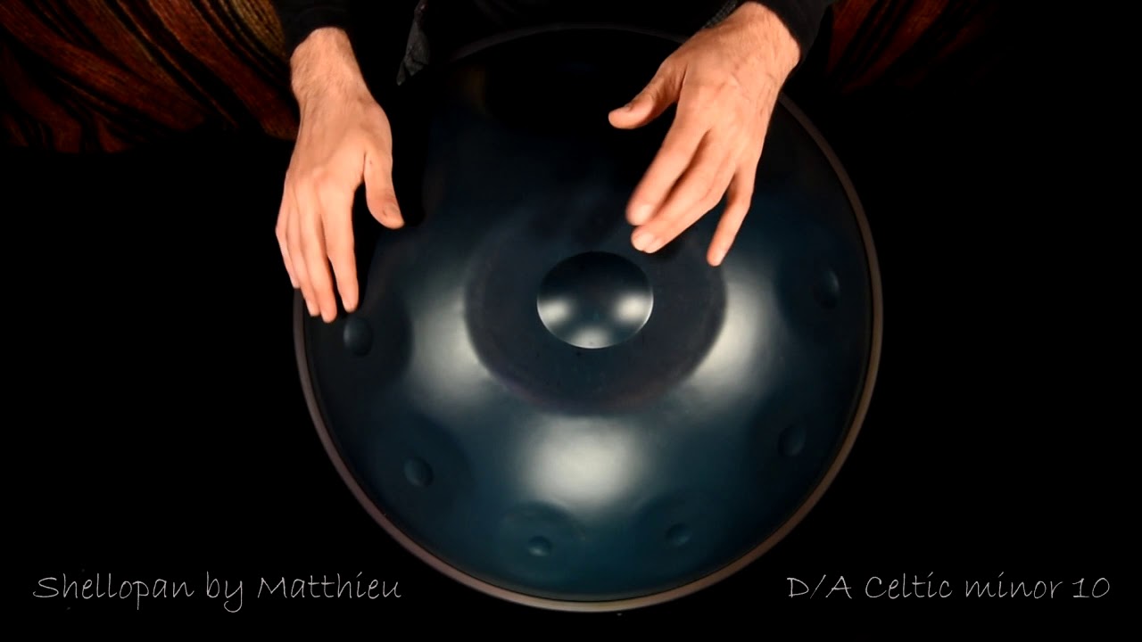 Handpan - D/A Celtic minor 10 notes - Shellopan by Matthieu - YouTube