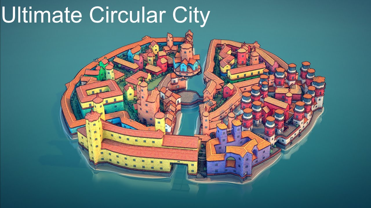 Building The ULTIMATE Circular City! - YouTube
