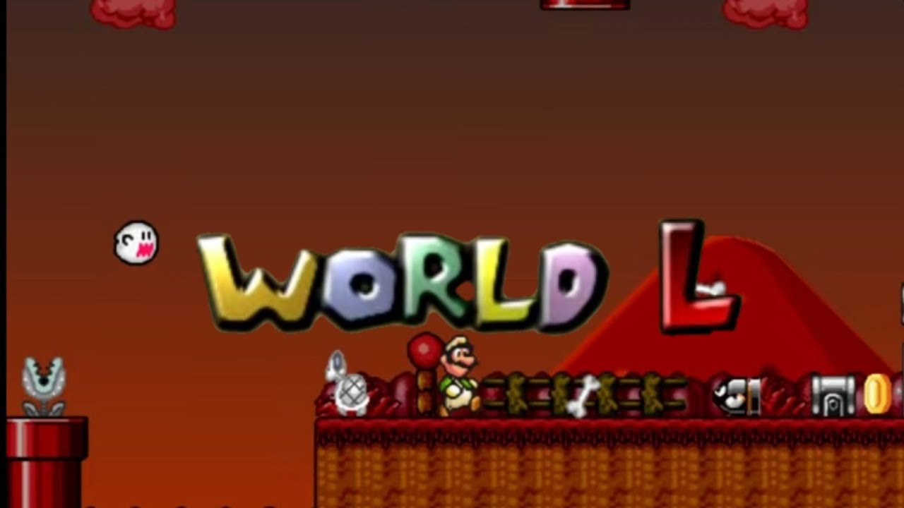 Mario Forever Weird Letter Worlds World L - YouTube