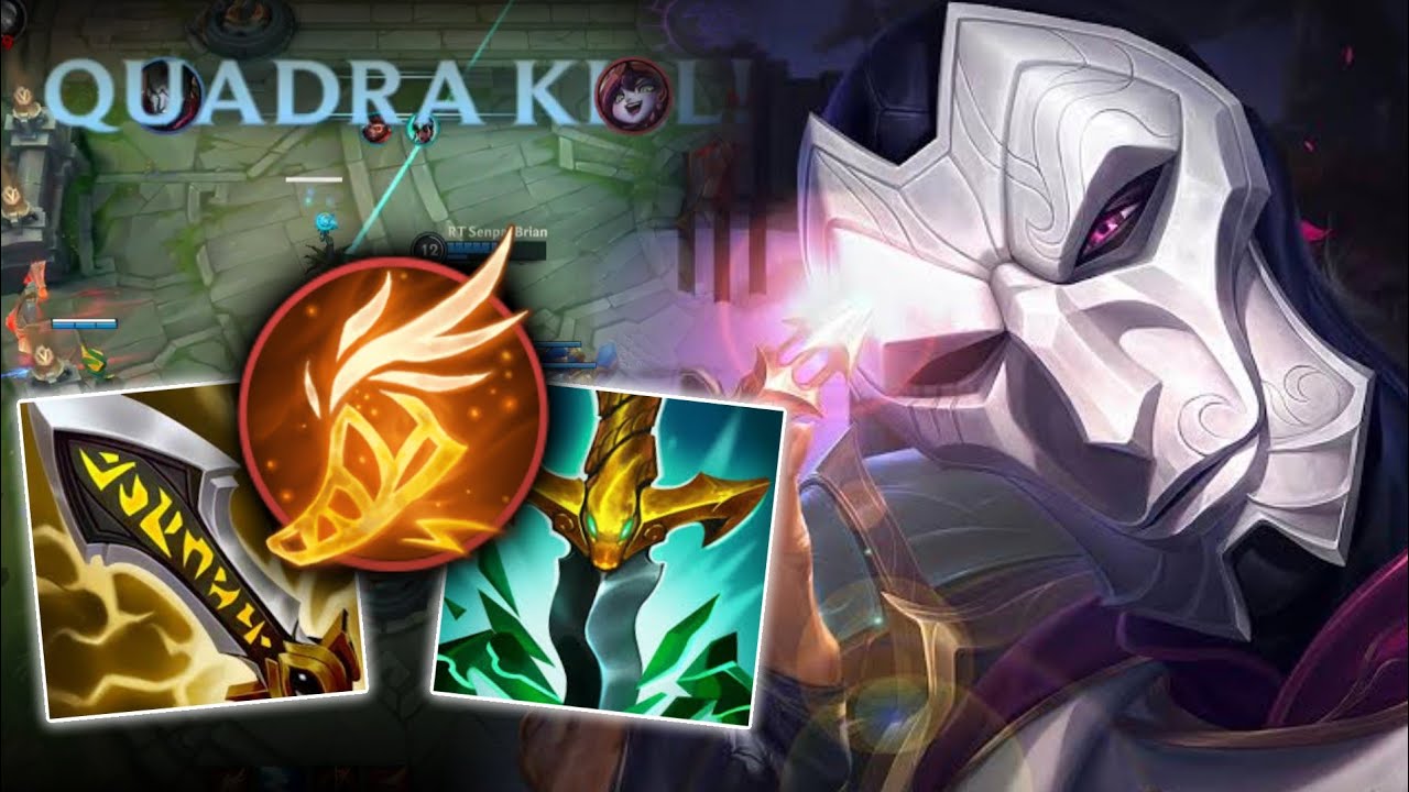 QUADRA KILL JHIN WITH 20 KILLS! | SMURFING IN DIAMOND - YouTube