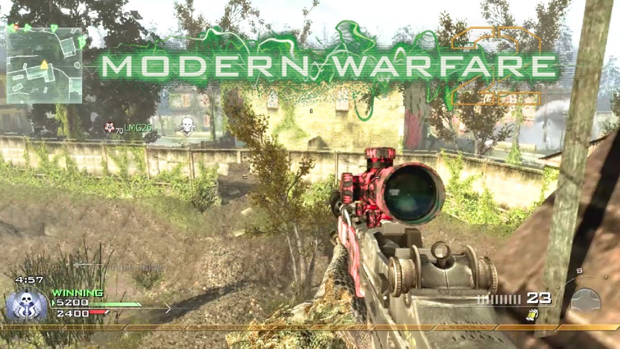 Playing Overgrown on Modern Warfare 2 in 2024... - YouTube