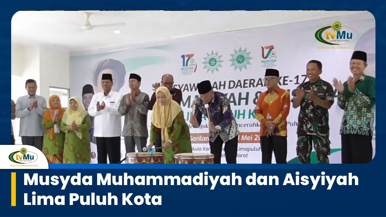 Musyda Muhammadiyah dan Aisyiyah Lima Puluh Kota - YouTube