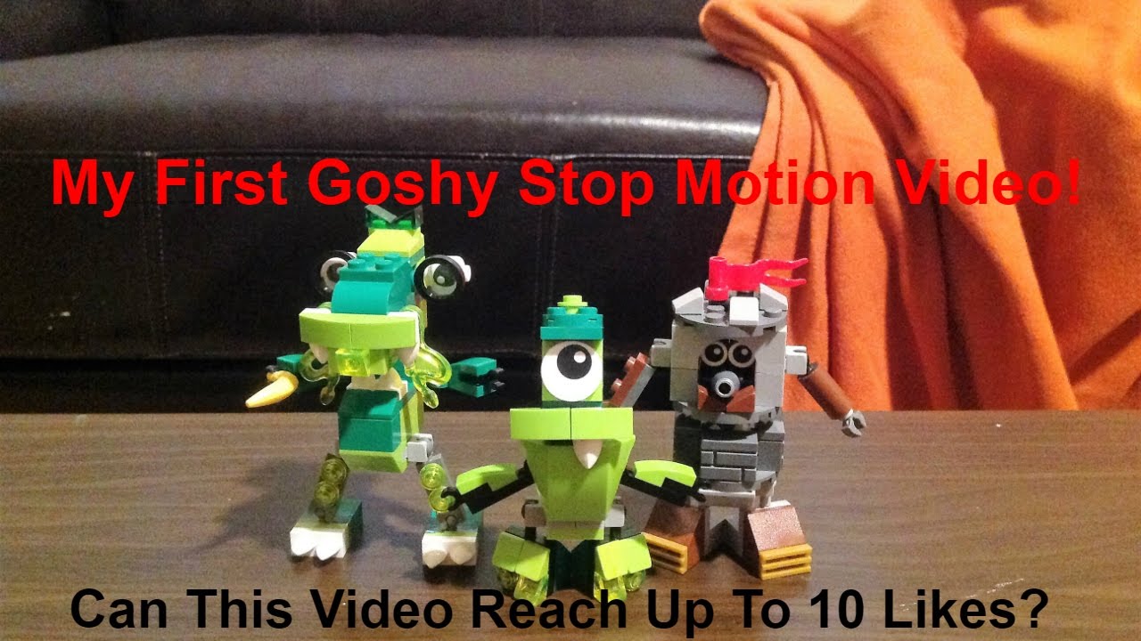My First Goshy Mixels Stop Motion Videos! (Can This Video Reach Up To ...