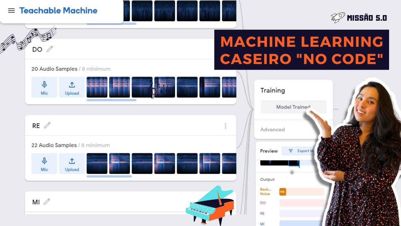 Construa um Machine Learning caseiro "no code" | Teachable Machine ...