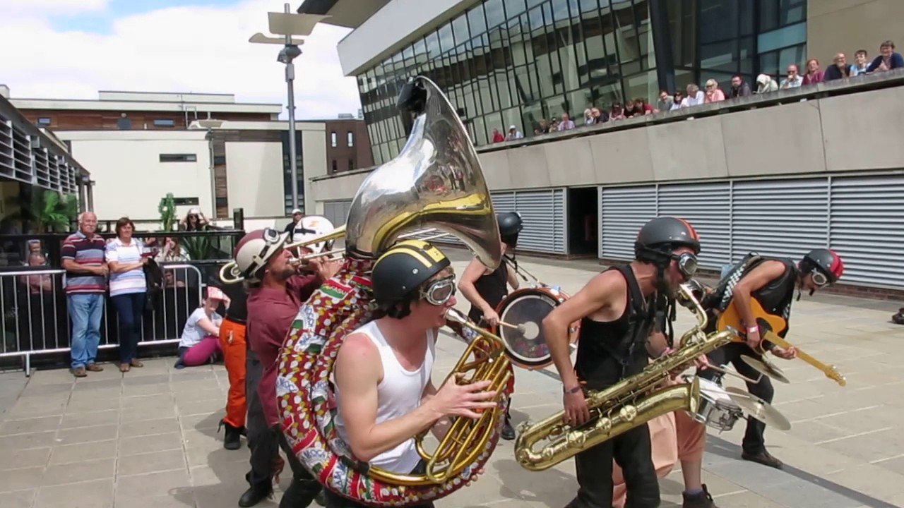 The OOZ Band @ Durham Brass 2017 - YouTube