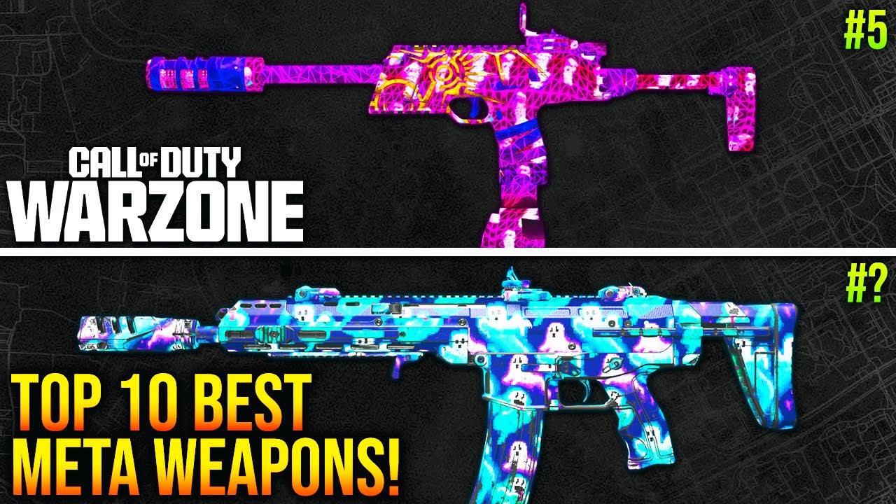 WARZONE: New TOP 10 BEST META WEAPONS Ranked! (WARZONE Best Loadouts ...