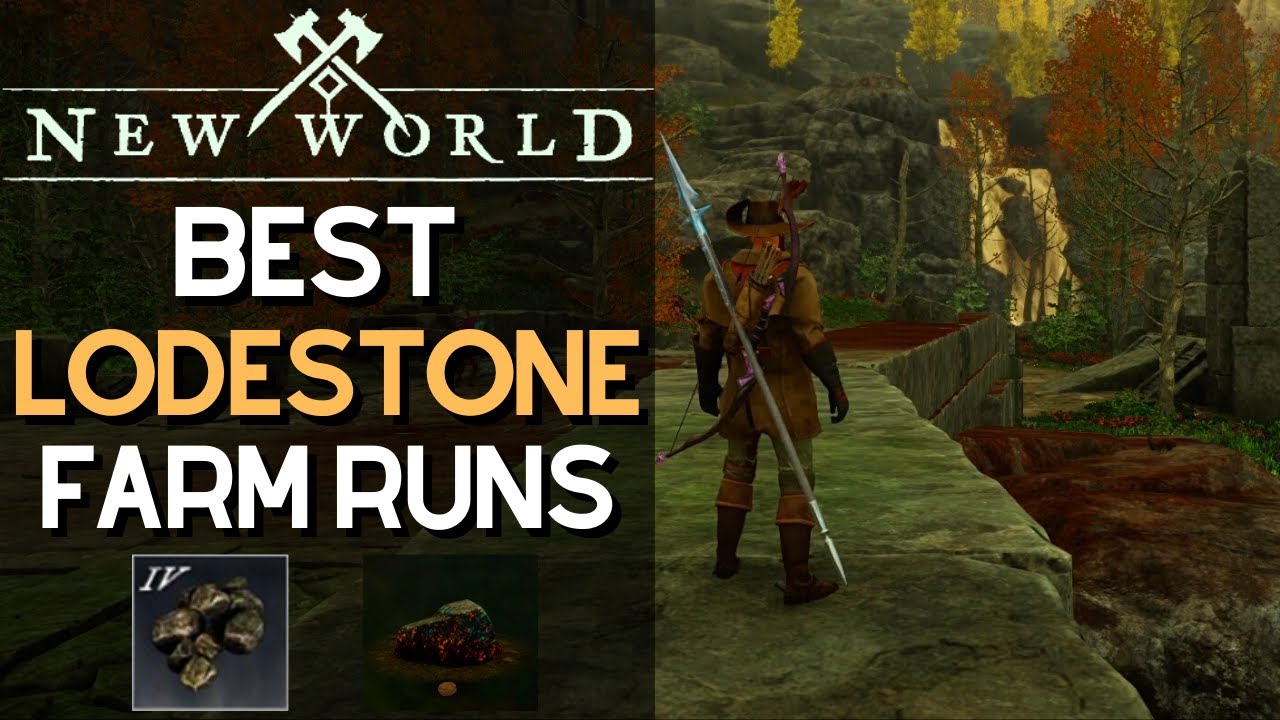 *Best* New World Lodestone Farming Tips | Insane Lodestone Ores, Gems ...