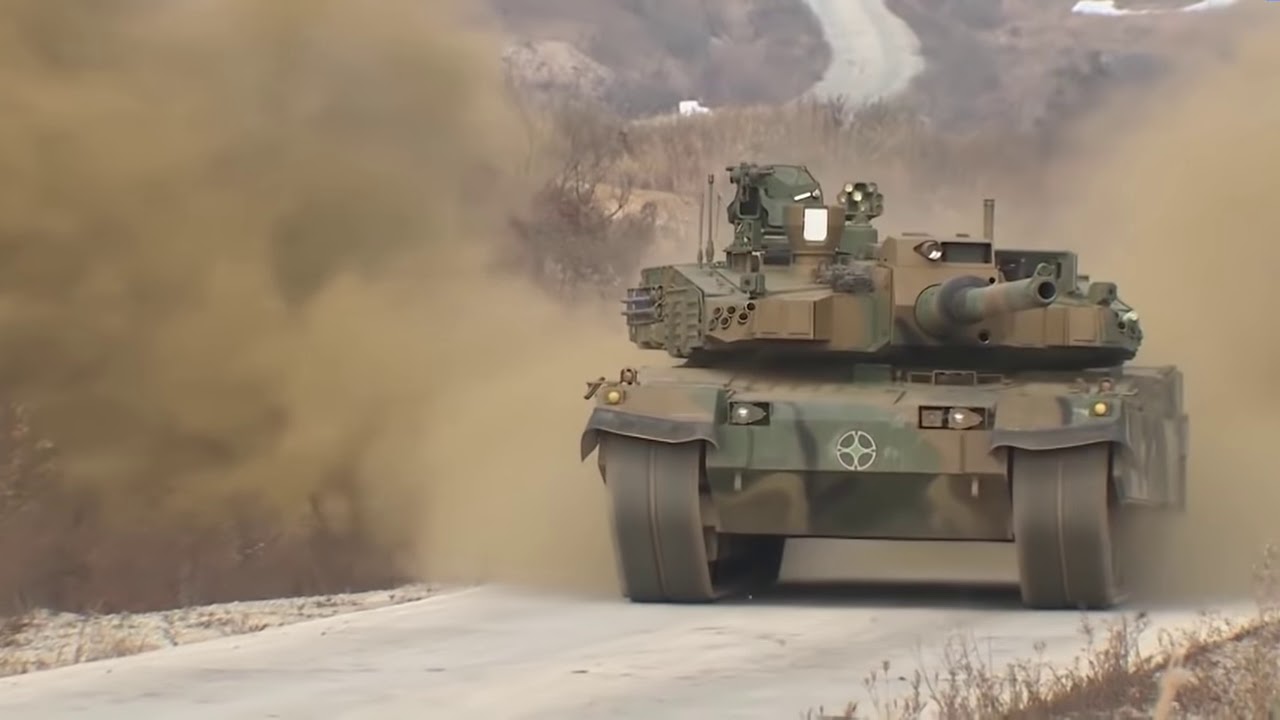K2 Black Panther Main Battle Tanks - YouTube