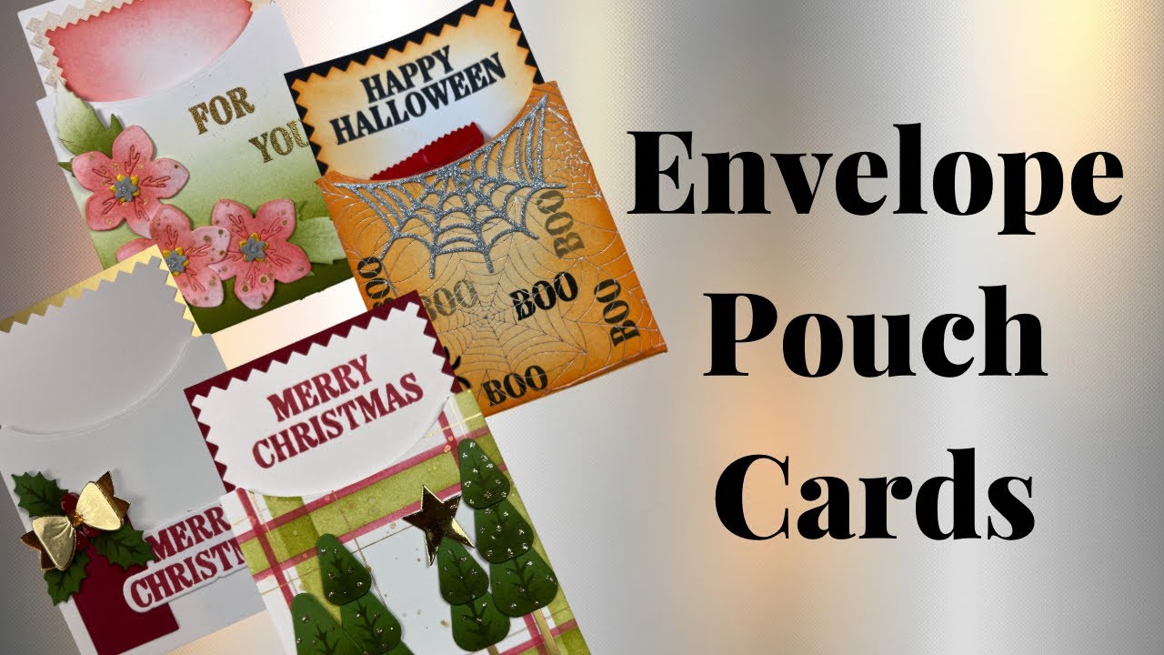 Envelope pouch cards using the Not your Ordinary Card Collection from ...