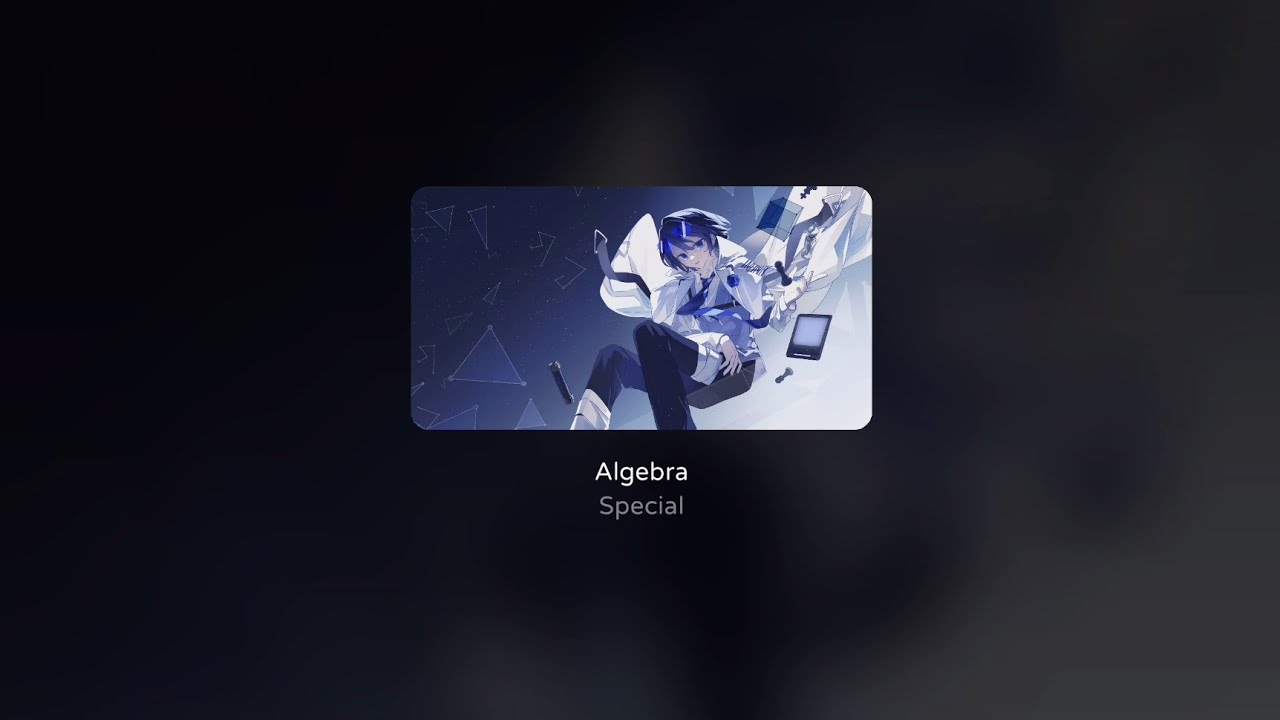 [Milthm](4/1) Algebra (Special) chart view - YouTube