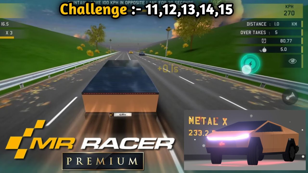 Car Racing Game | Challenge 11,12,13,14,15 | Mr Racer | Mr Racer ...