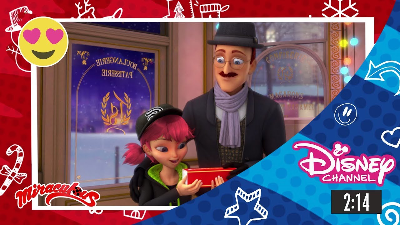 Miraculos Buburuza și Motan Noir | Moș Crăciun - videoclip special ...