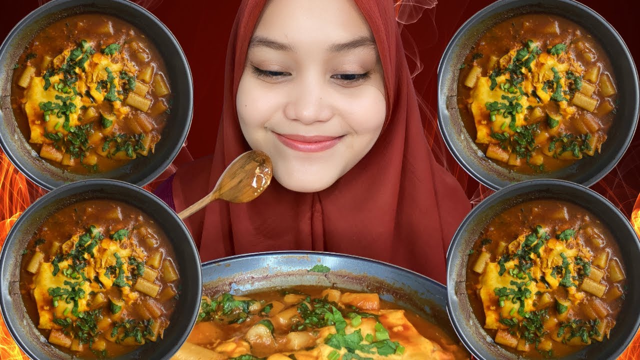 WOWWWW!! Kalian wajib nonton vidio aku kali ini makan topoki lumer ...