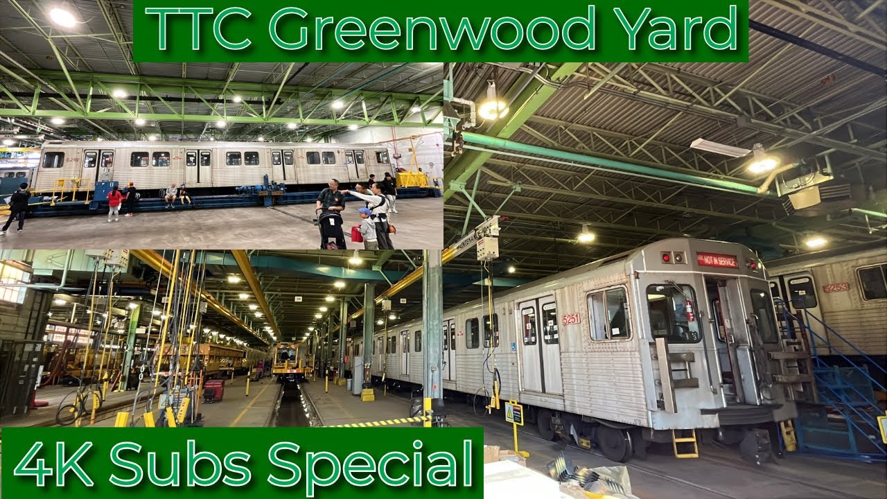 4K Subscribers Special! - Open House at Toronto TTC Greenwood Subway ...