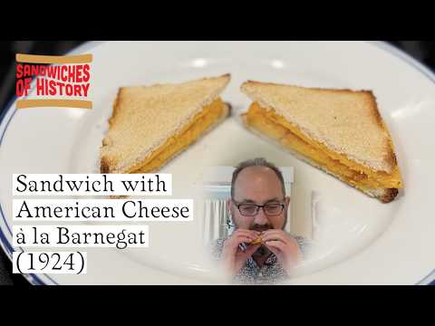 Sandwich with American Cheese à la Barnegat (1924)