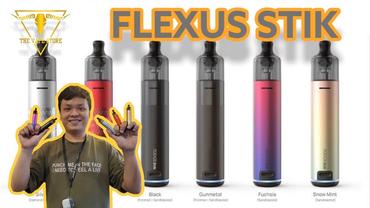 Review Flexus Stik Pod kit by Aspire | Torai9 Vape Review | - YouTube