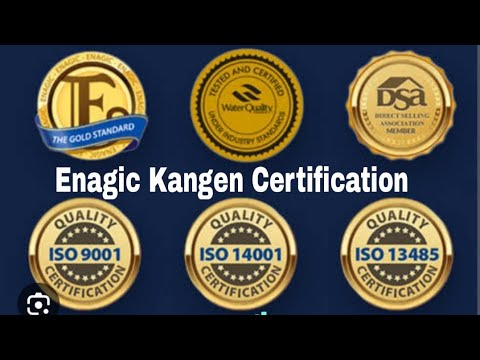 6. Enagic Kangen Company Certification - YouTube