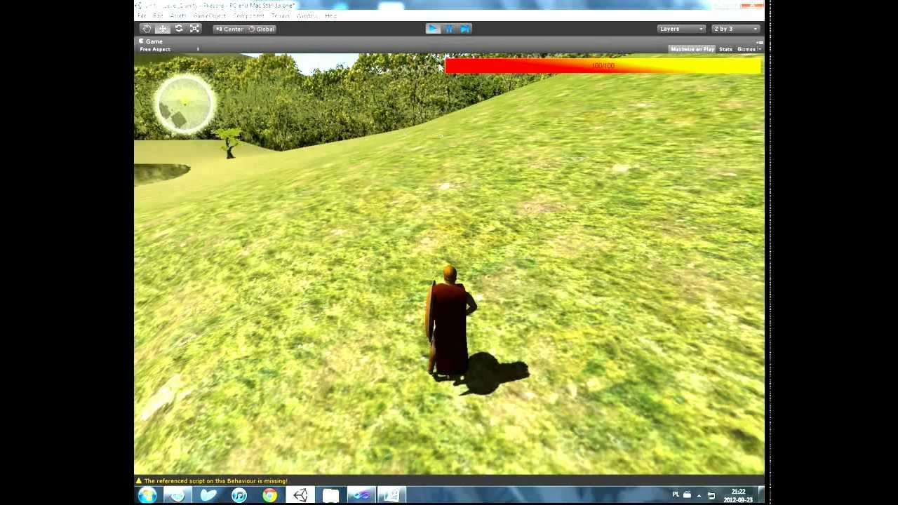 Nauka tworzenia zaawansowanej gry w Unity 3d - part 2.27 (Atak Gracza(3/3)) - YouTube