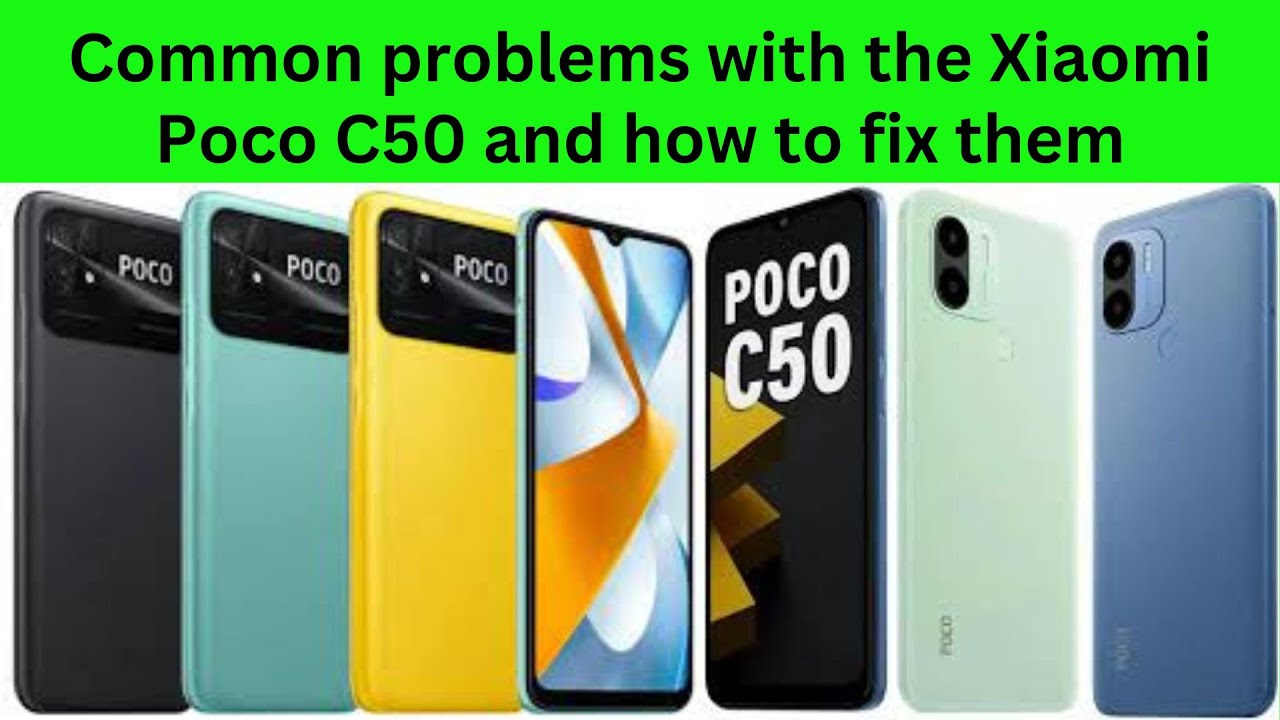 Common problems with the Xiaomi Poco C50 and how to fix them - YouTube