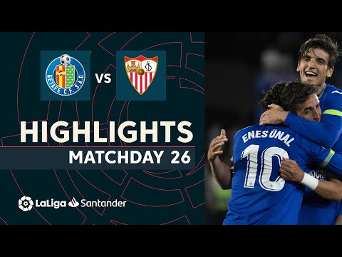 Resumen de Getafe CF vs Sevilla FC (2-0)