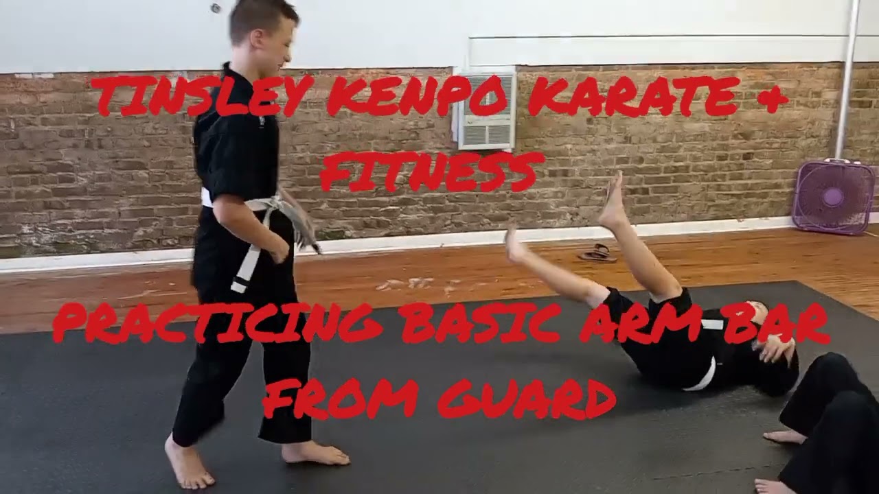 basic arm bar from guard practice - YouTube