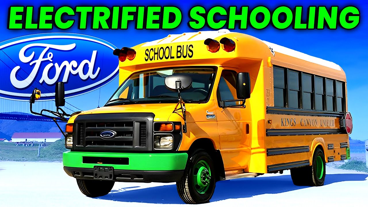 Ford Just UNVEILED Their All-Electric SCHOOL BUS and It's Awesome ...