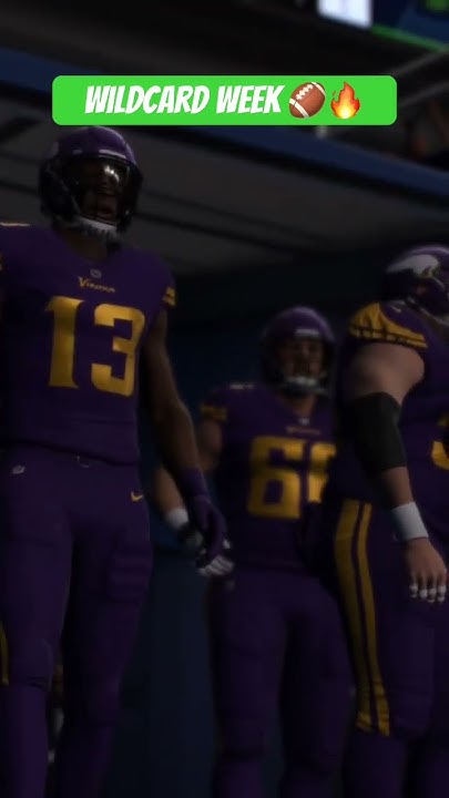 WildCard Week 🏈🔥 #eamaddennfl25 #nfl #madden25gameplay #shortvideo #shorts #football #easports ...