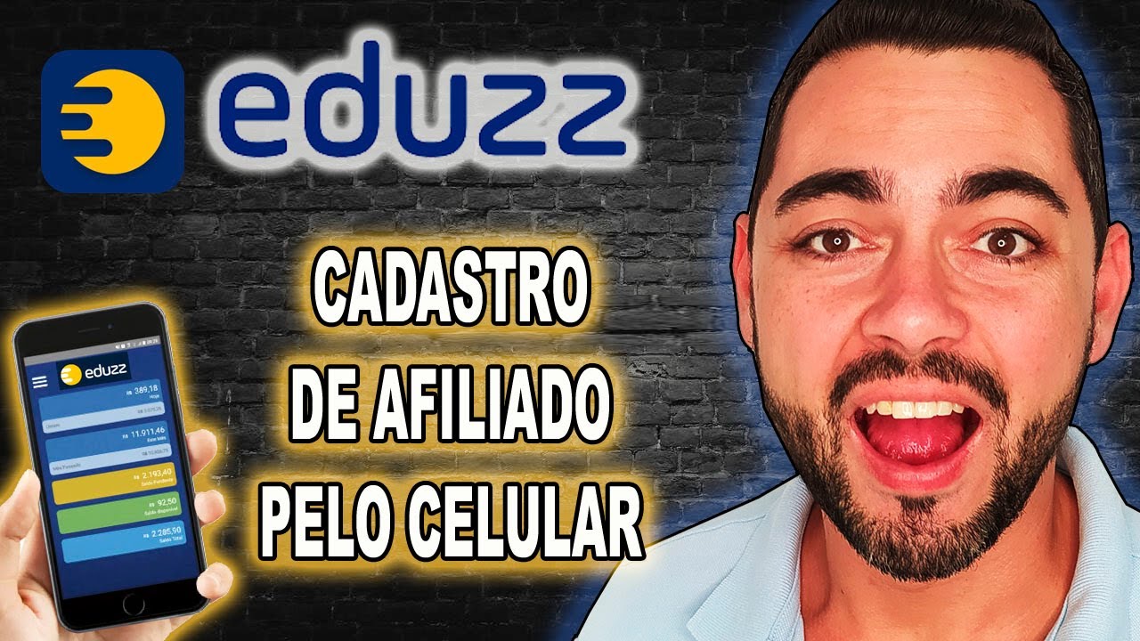 Afiliar Eduzz: Como Cadastrar na Eduzz Pelo Celular e ser Afiliado | Tutorial Passo a Passo ...