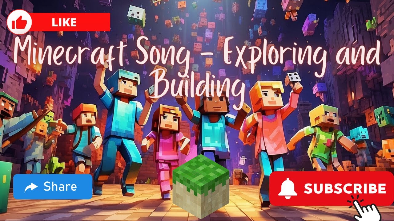 Minecraft Music! Let's Build & Explore - kids fun song - are you ...