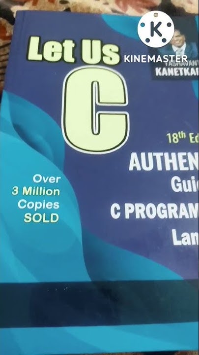 Let us c by yashavant kanetkar.. c programming book. - YouTube