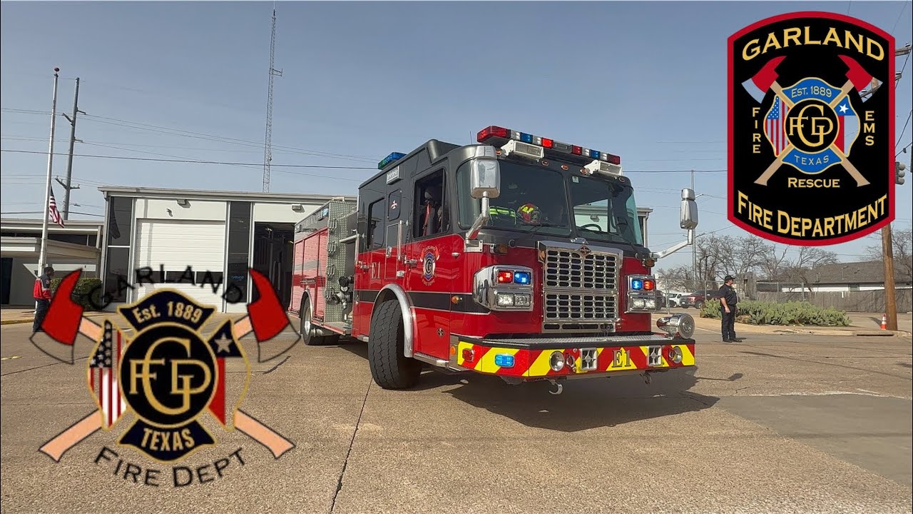Fire Buffing Garland fire department today! Mar/7/2025 - YouTube