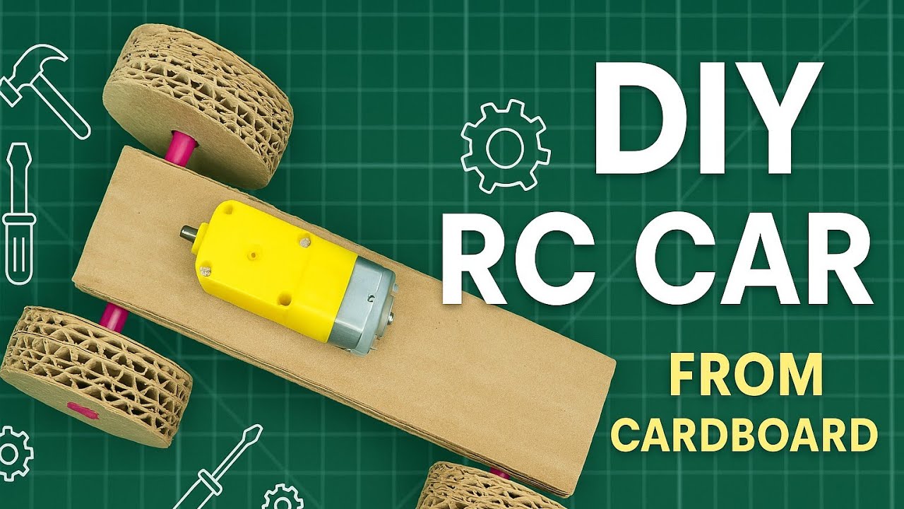 HOW TO MAKE RC CAR| How To Make Remote Control Car In easy | REMOTE ...