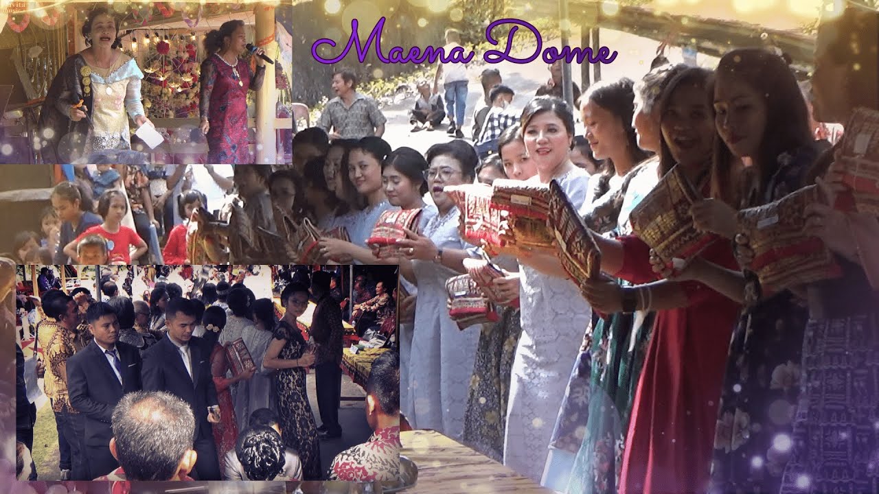 Maena Dome di Pernikahan Aspirasi waruwu amd. Keb & Idealisman halawa s ...