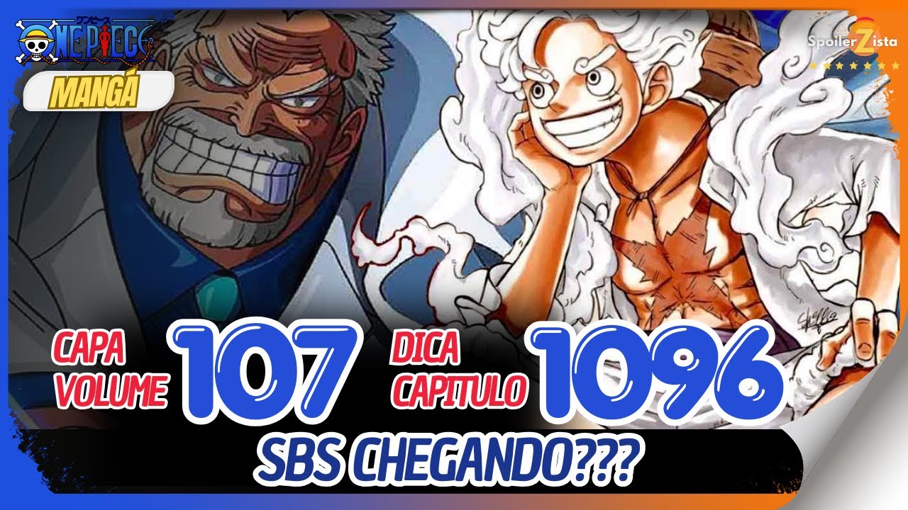 ONE PIECE VOLUME 107 E PRIMEIRA DICA 1096 - SBS CHEGANDO ??? - YouTube