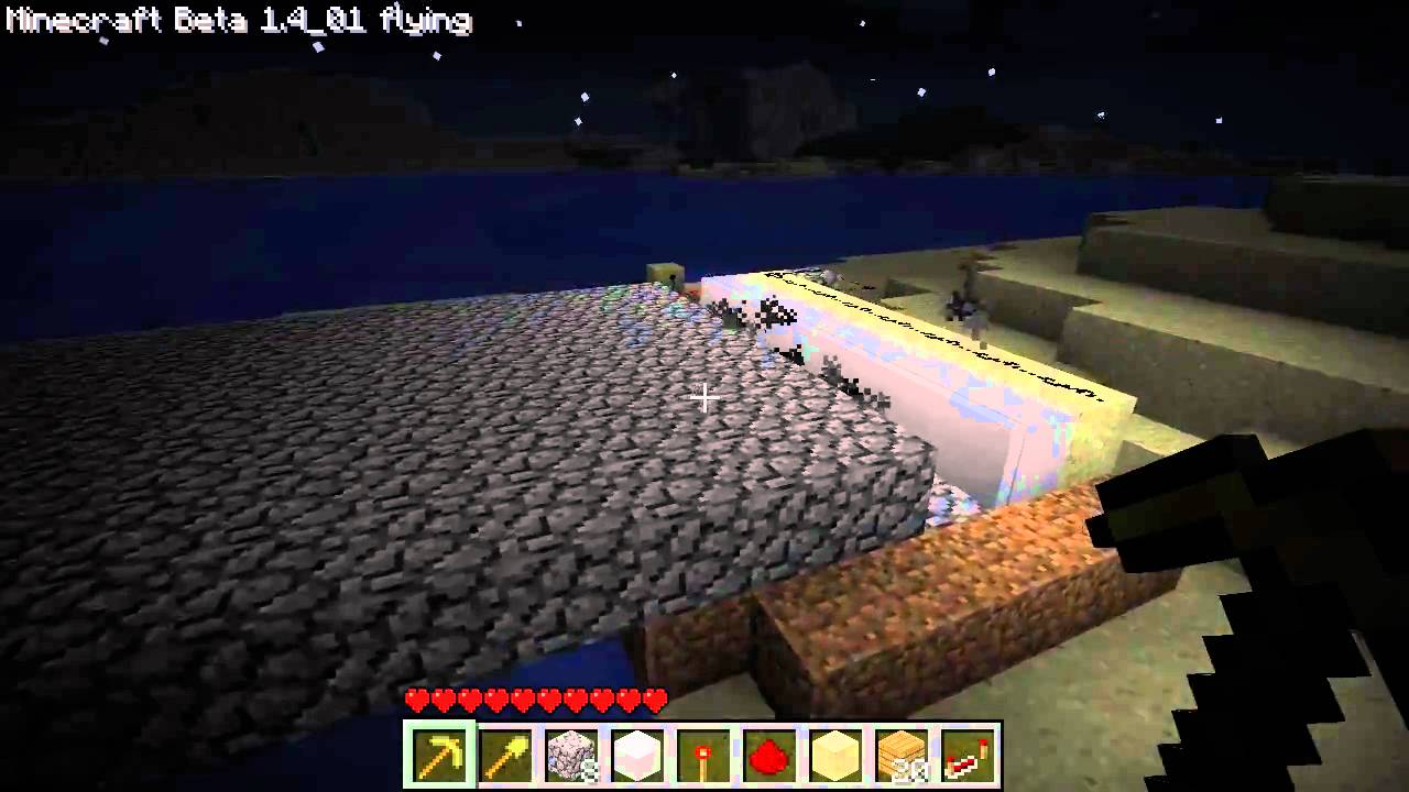 Minecraft Fast Piston Bridge-Builder - YouTube