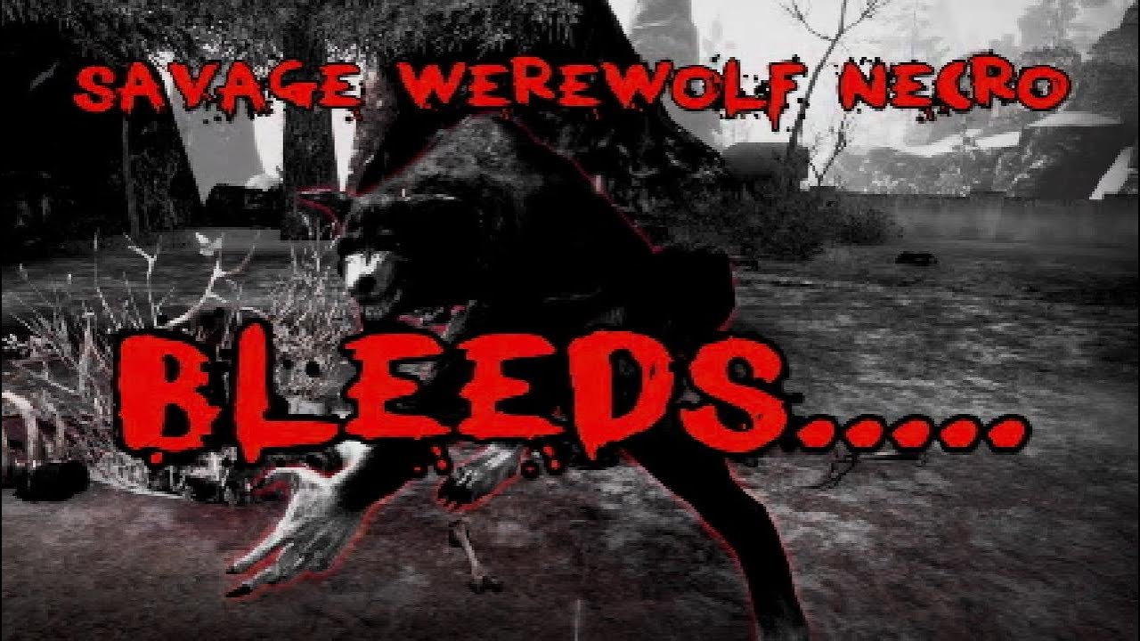 ESO - Savage Werewolf Necro - BLEEDS - YouTube